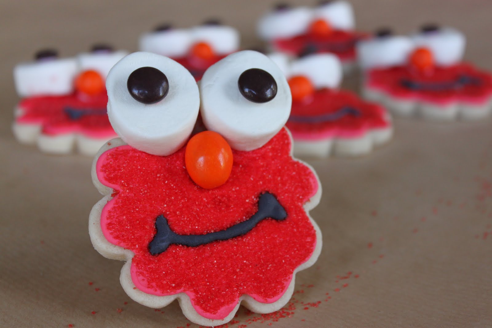 Crave. Indulge. Satisfy.: Constructing Elmo, Cookie Style!