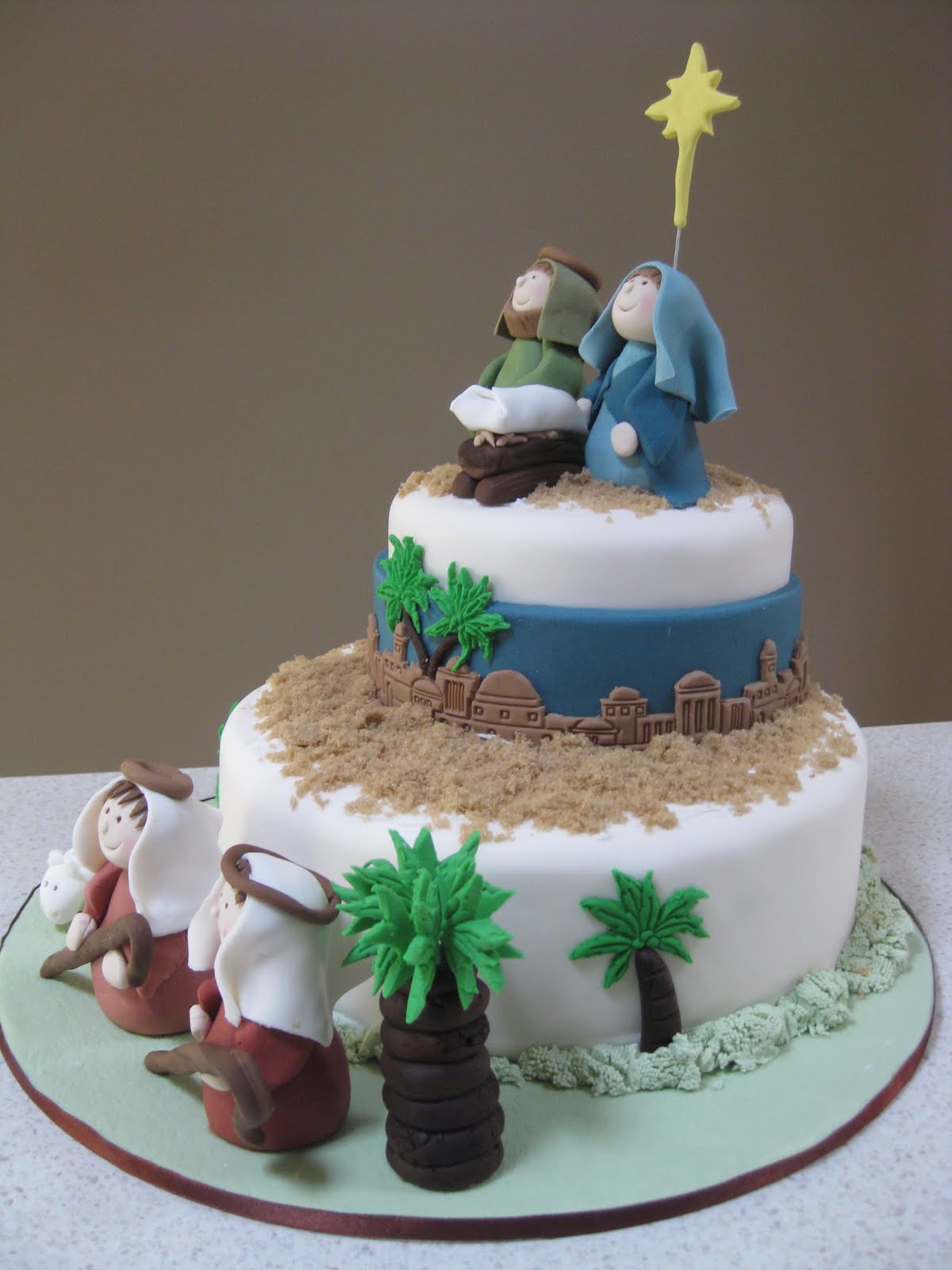 Cordelia's Cake Central: Nativity Cake