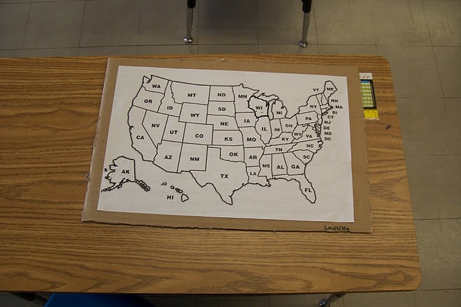 Welcome to the Wonderful World of 3rd Grade!: Our Salt Dough Maps and ...