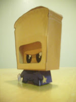 Stubby Fingers Papercraft: Papercraft #6 - The Toast Ninja