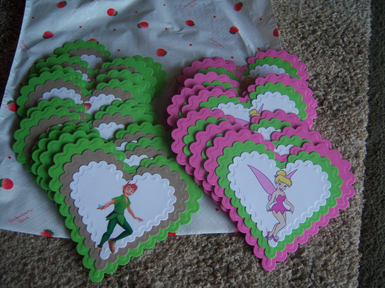 Tinker Crafts: Tinkerbell & Peter Pan!