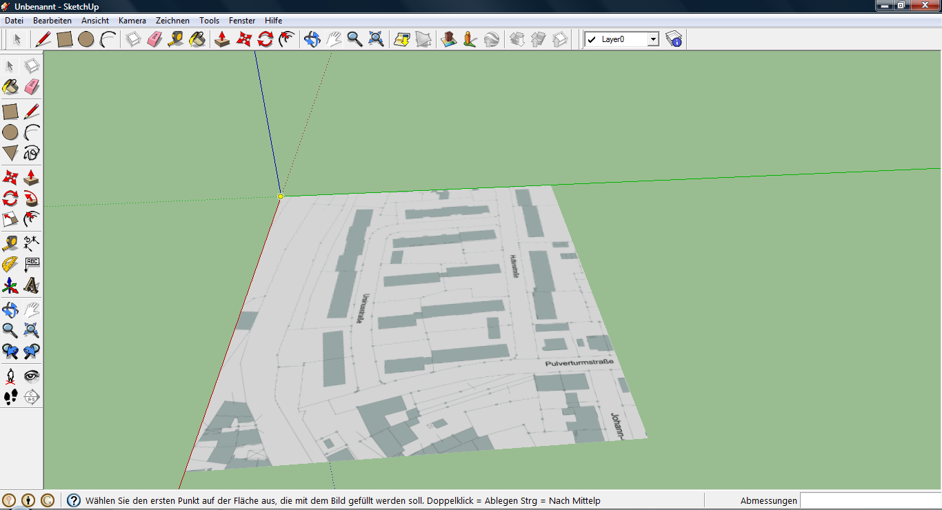 Raumplanung - kl: Übung 5 - Erstellen eines 3D - Modells