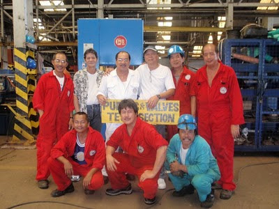 Subic Bay eNewsletter Blog: Subic DryDock, Pumps & Valves Test Section