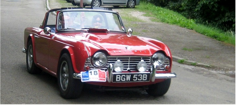 Revington TR - Triumph TR Specialists: French Revolution Rally 2010