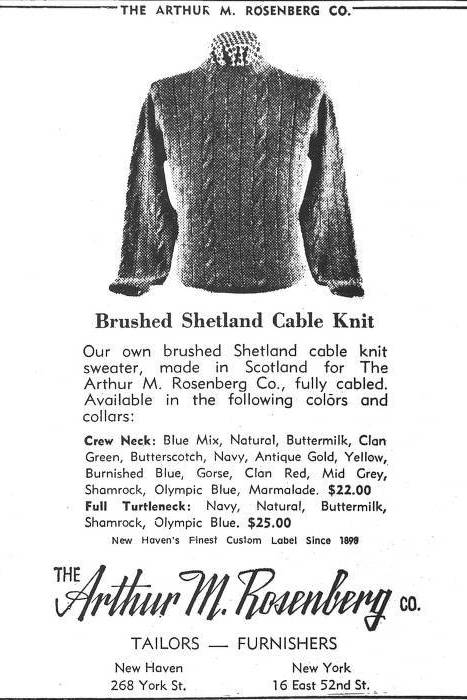 Arthur M. Rosenberg Co. | Men's Clothing Forums