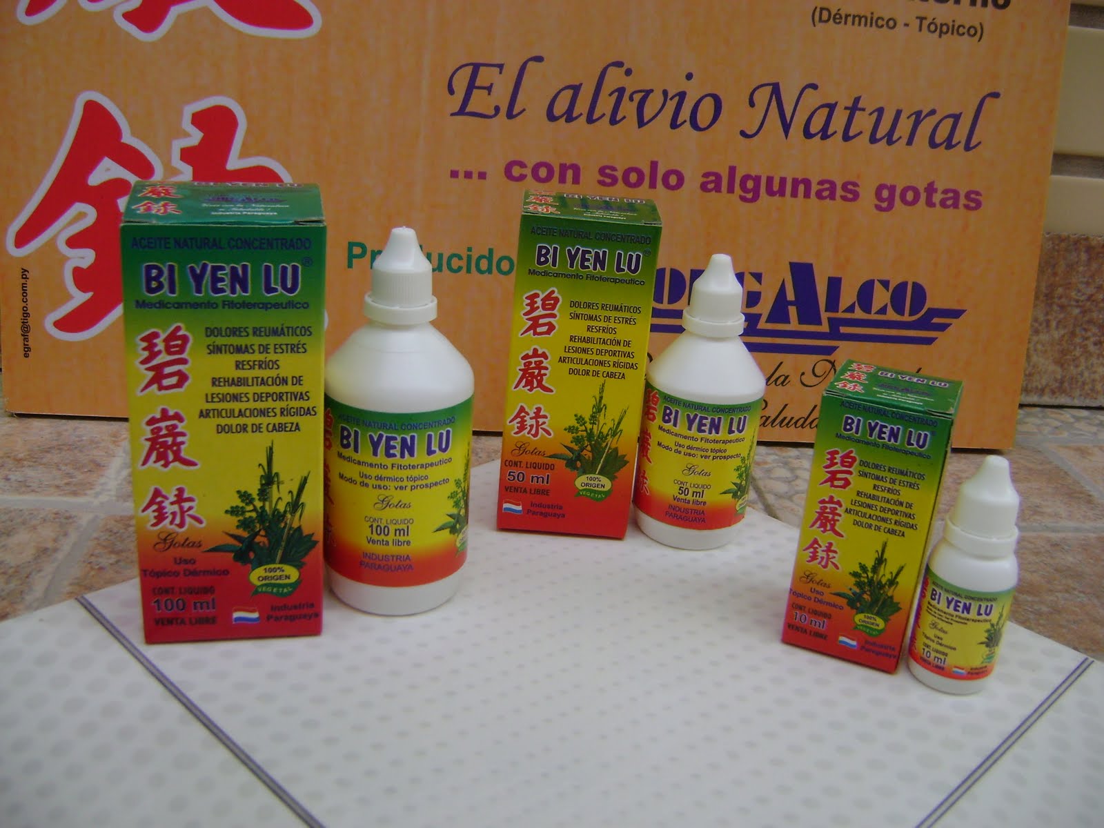 SaharaMoon Boutique: Bi Yen Lu Aceite Fitoterapeutico