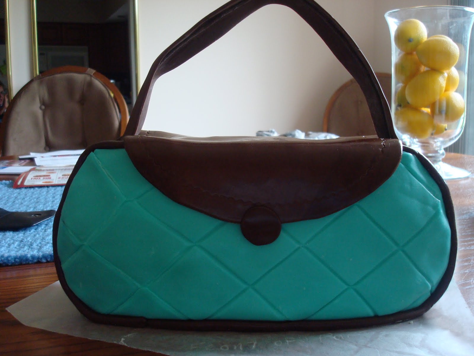 Welcome to Kieslers Kakes: Fondant Purse
