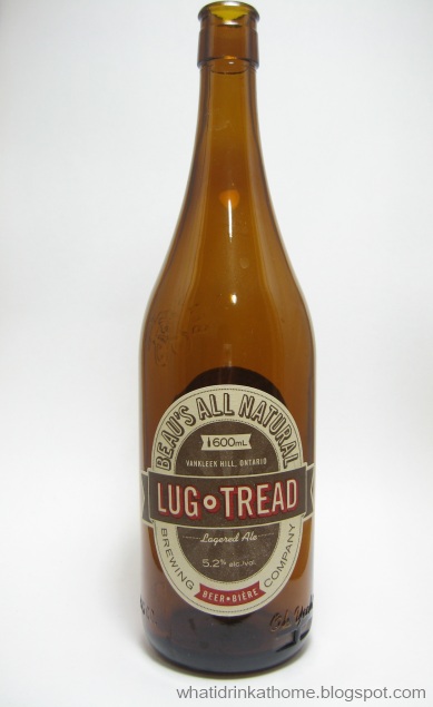What I Drink At Home: Beau's All Natural Lug Tread Lagered Ale Review