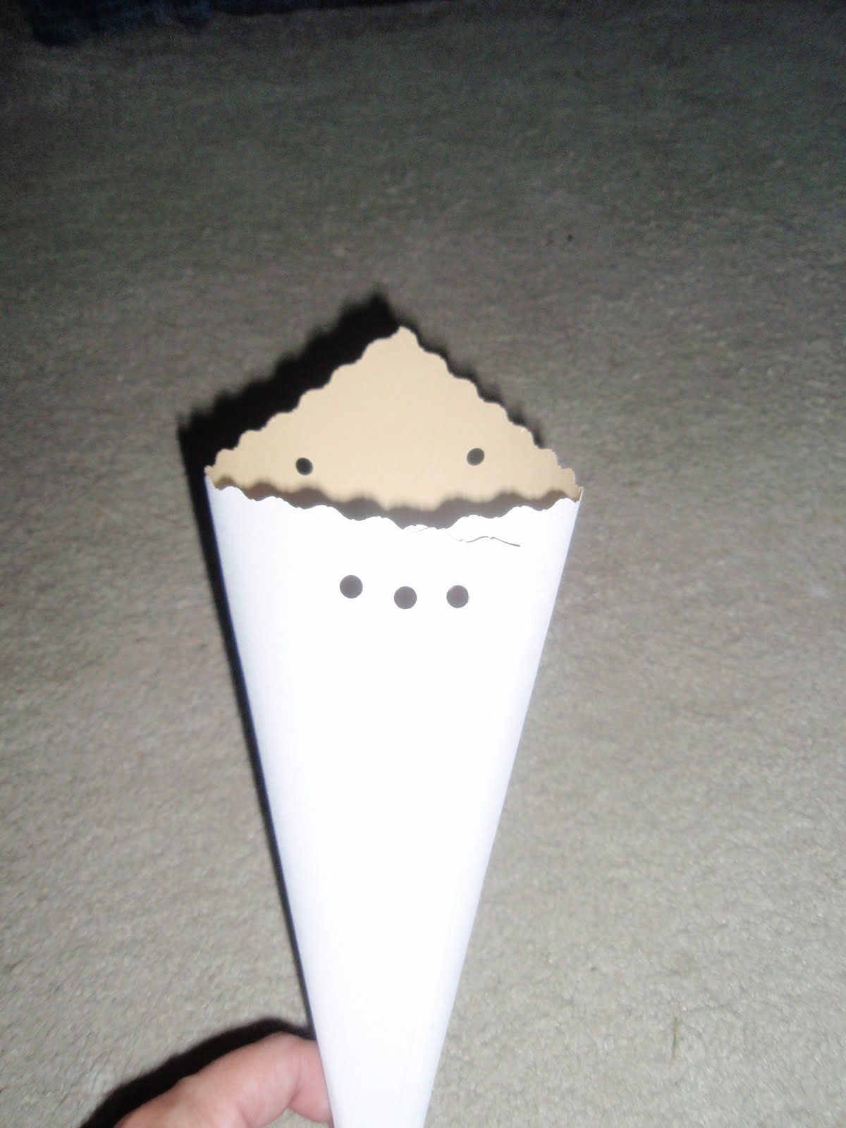 Our Day (In the Making): DIY Flower Cones