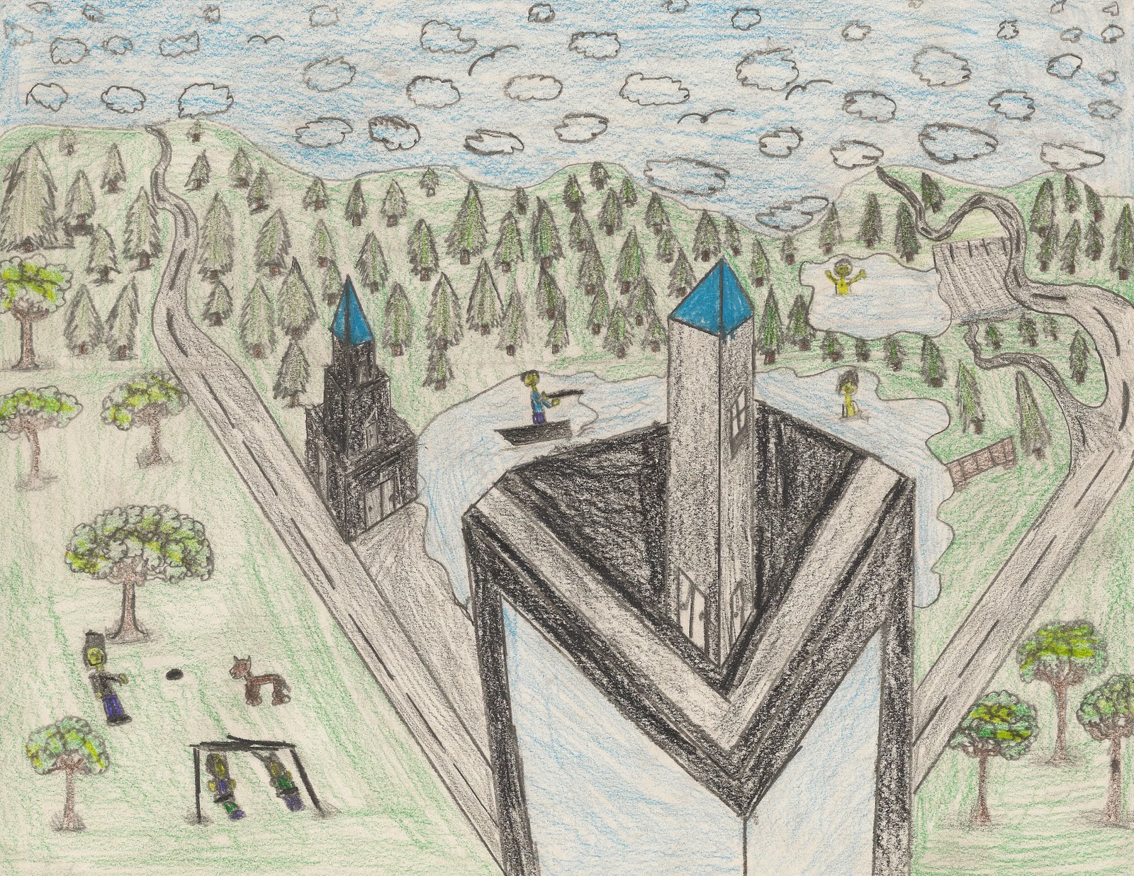 Be Smart! Make Art!: Two Point Perspective