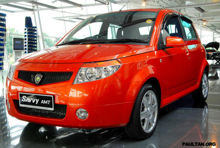 BMW CAR MODIFICATION: Spesifikasi Proton Savvy 1.2AMT