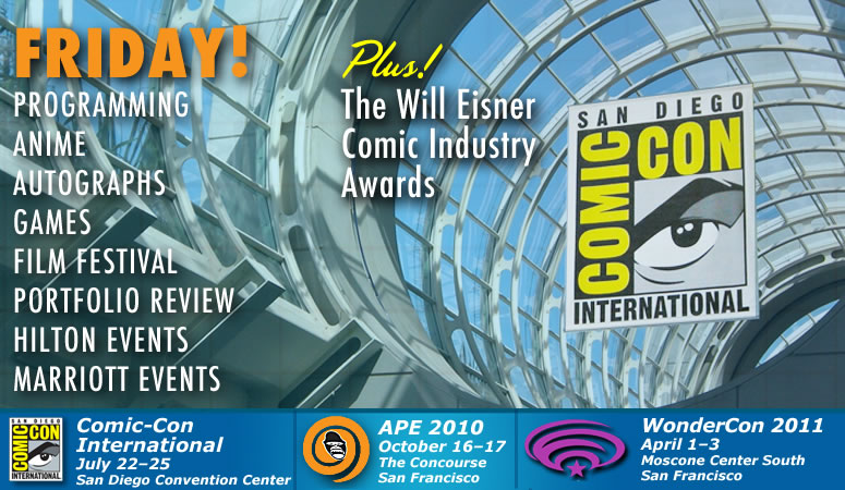 Kuentro 2: COMIC-CON 2010 COMEÇOU ONTEM - DIA 22 - EM SAN DIEGO (EUA)