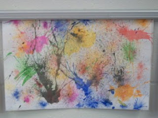 That Little Art Teacher: Splatter without the SPLAT!