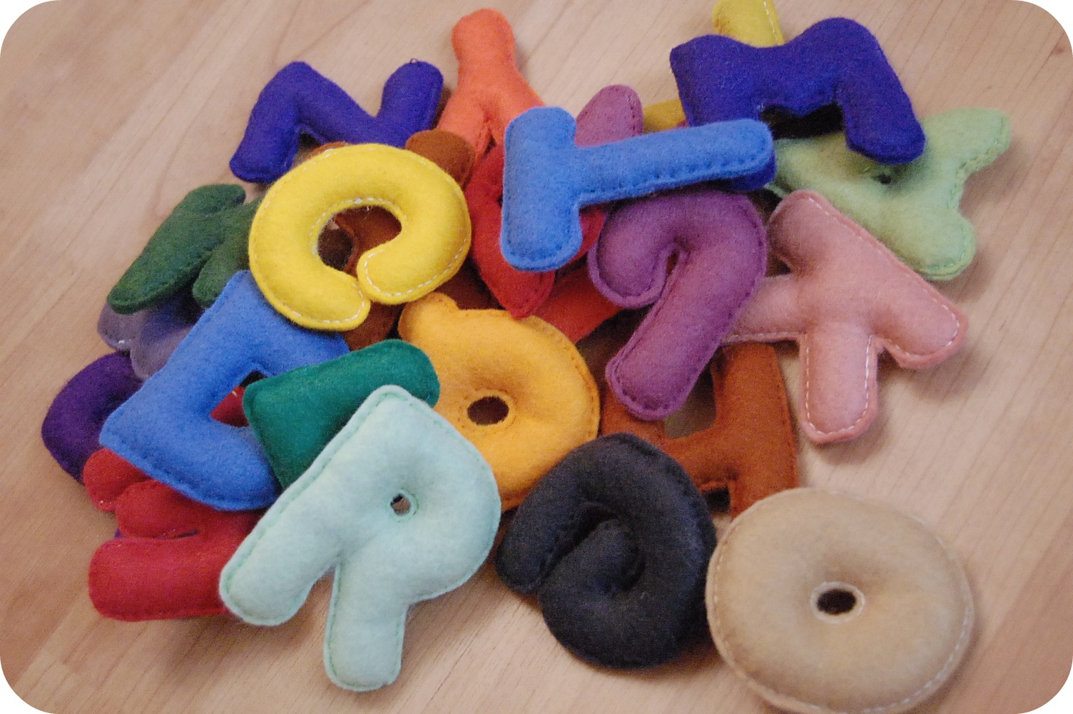 Everyday Muses Felt Alphabet Letters
