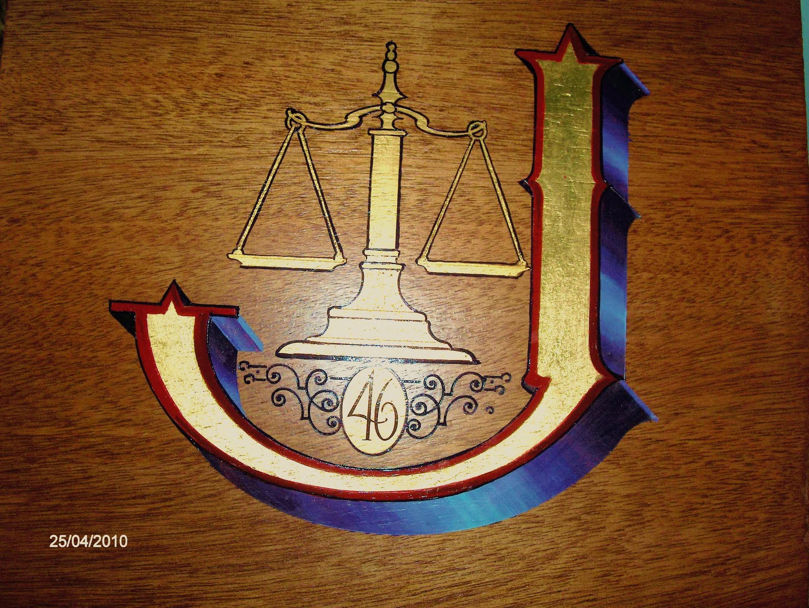 McCall Boat Works: JUSTICE GOLD LEAF LETTERING & Noel Weber