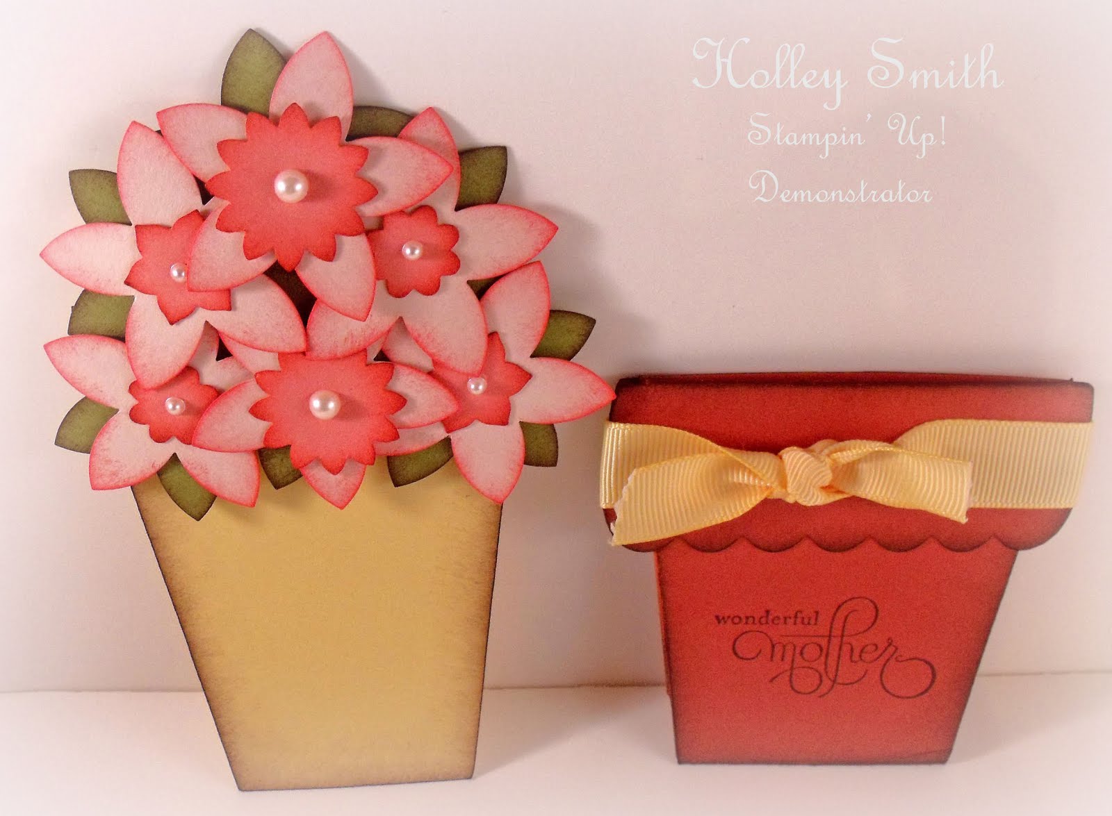 Holley's Hobbies: Flower Pot Card