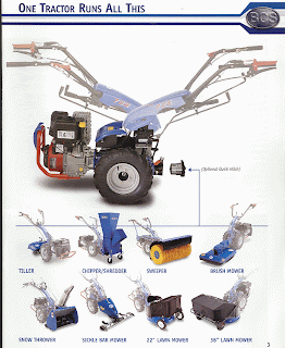 GARDEN TOOLS: BCS GARDEN TILLERS