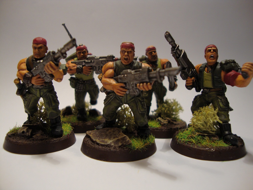 Catachan junglefighters by Zacret: Progression update 1