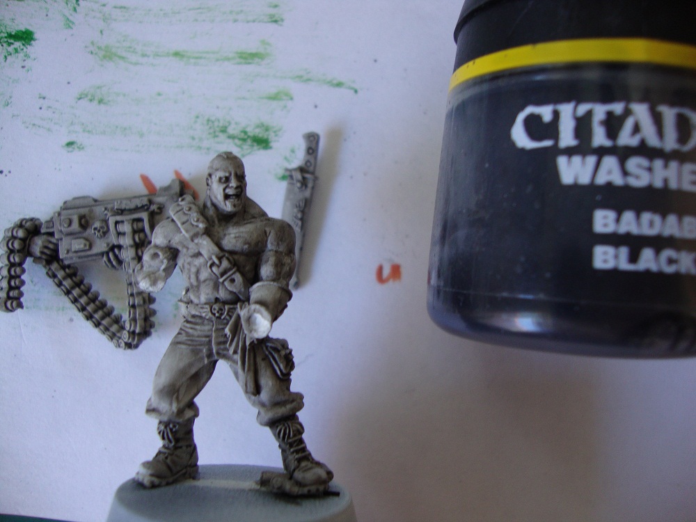 Catachan junglefighters by Zacret: Painting skin