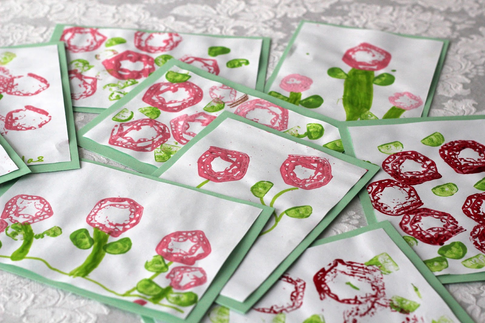 Stamped Valentine's to make with Kids - Grateful Prayer | Thankful Heart