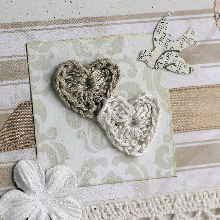 Tiny Crocheted Hearts - Grateful Prayer | Thankful Heart