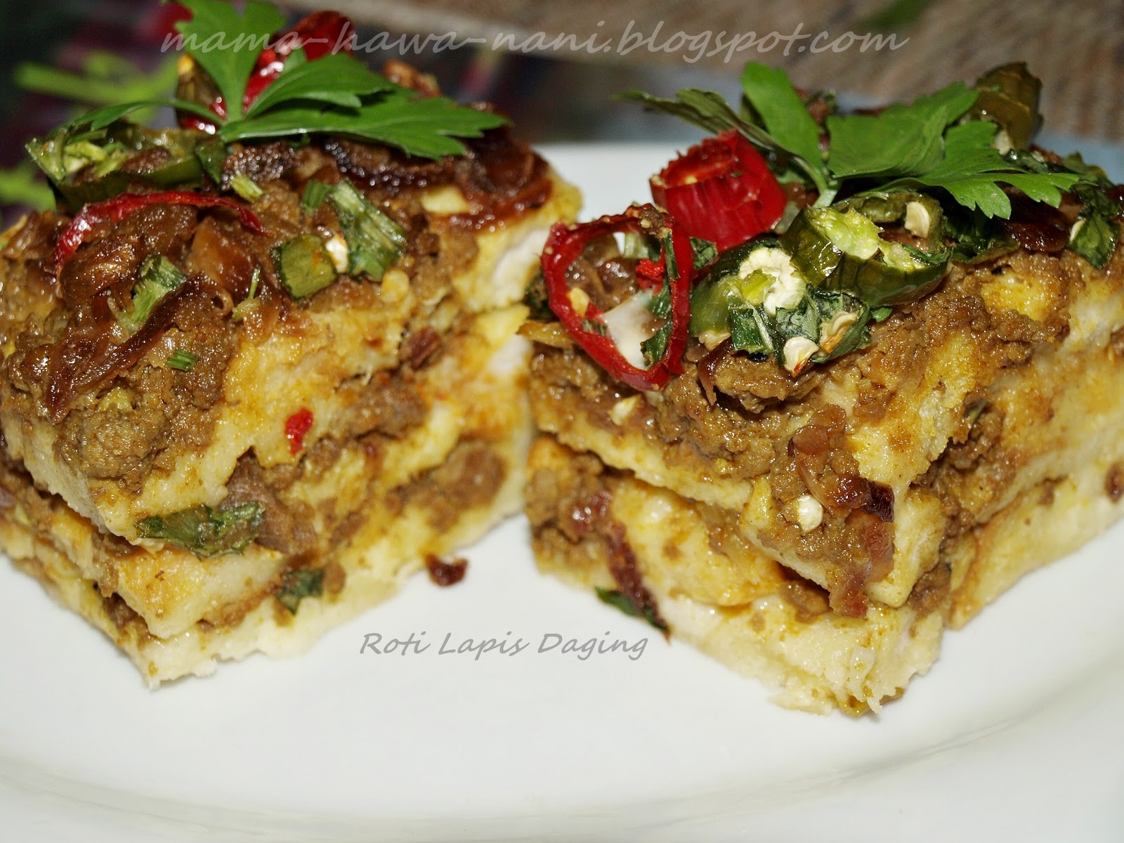 Sometimes things doesnt happen the way we want: Roti Lapis Daging