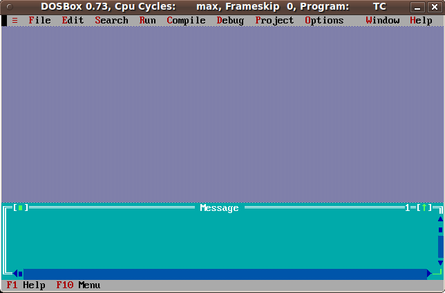 Computer and Science: Install Turbo C in Ubuntu