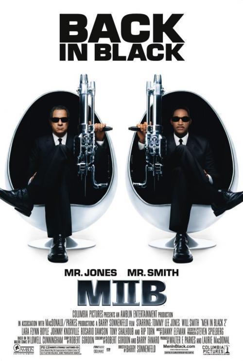 Chris Bossons Advanced Portfolio: Men In Black II DVD Cover & Movie poster