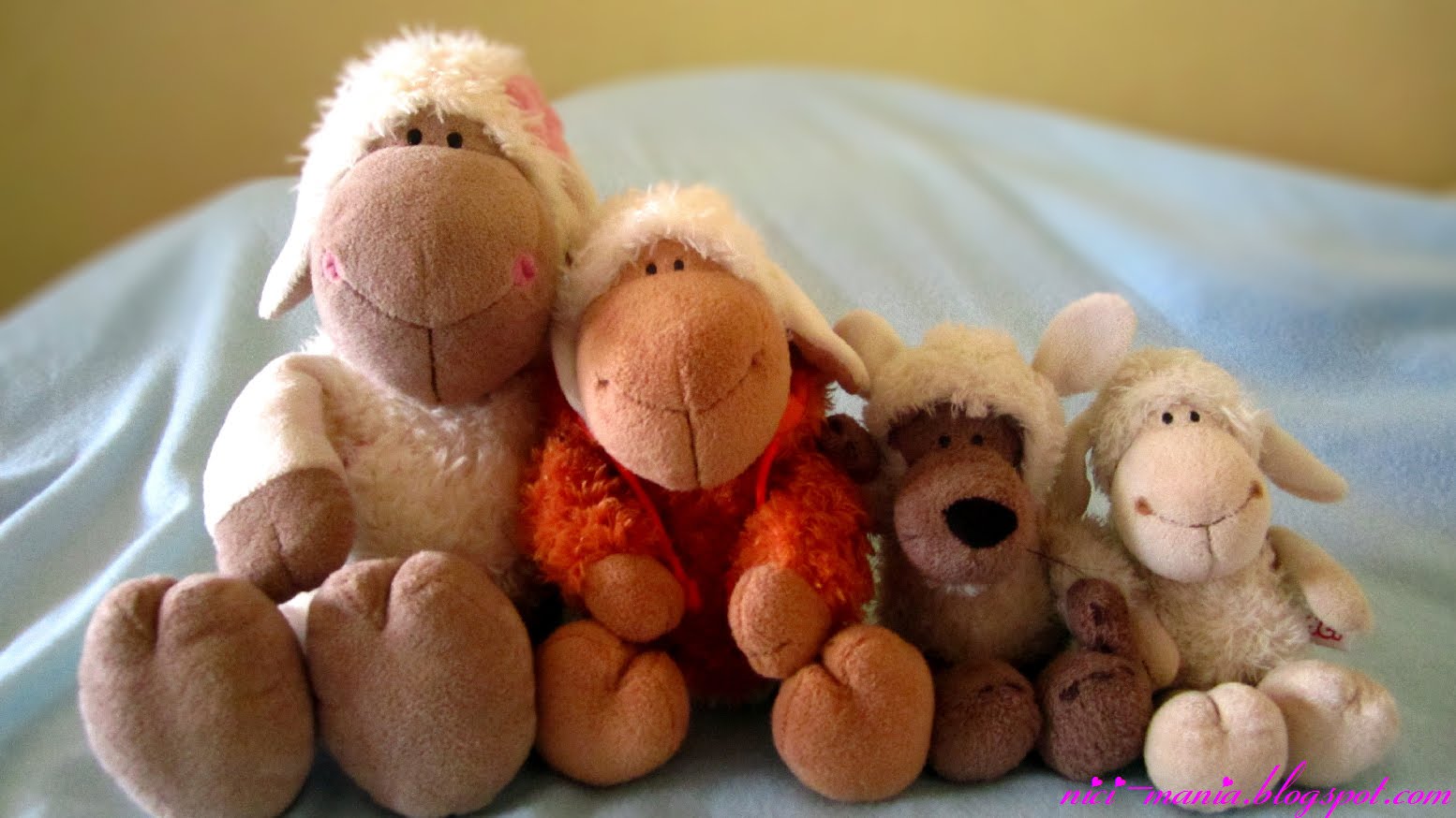 NICI-Mania - i ♥ Love NICI Plush Toys: Jolly Sheebo the Orange Sheep Plush