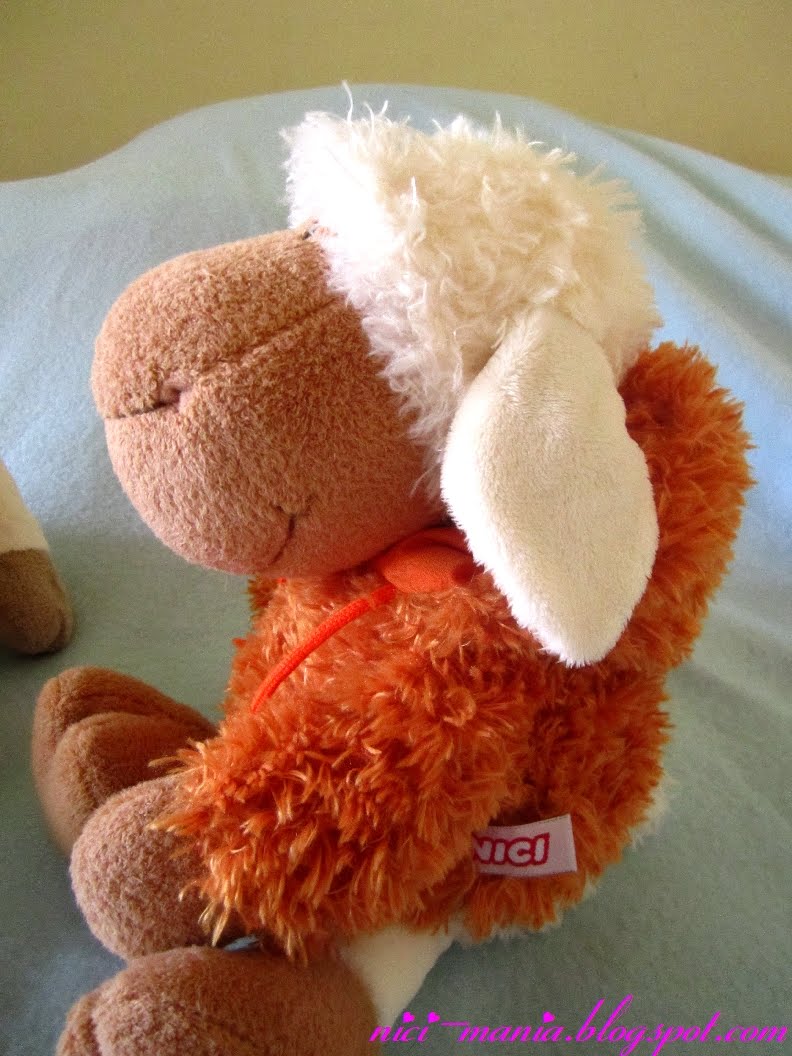 NICI-Mania - i ♥ Love NICI Plush Toys: Jolly Sheebo the Orange Sheep Plush