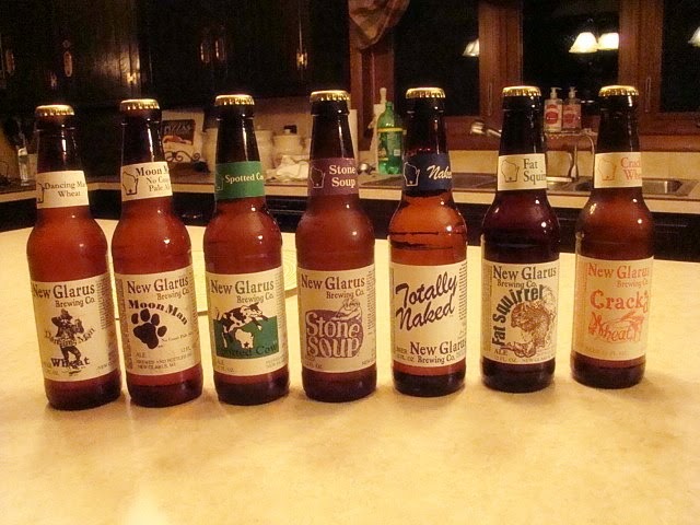 Krista's Kitchen: Teasing You: New Glarus Brewery Sampler