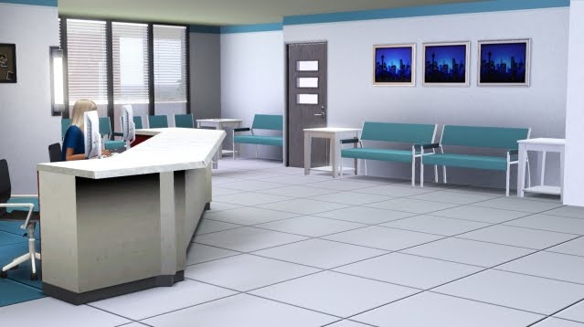 My Sims 3 Blog: SimCity Metro Hospital by Rogue_C