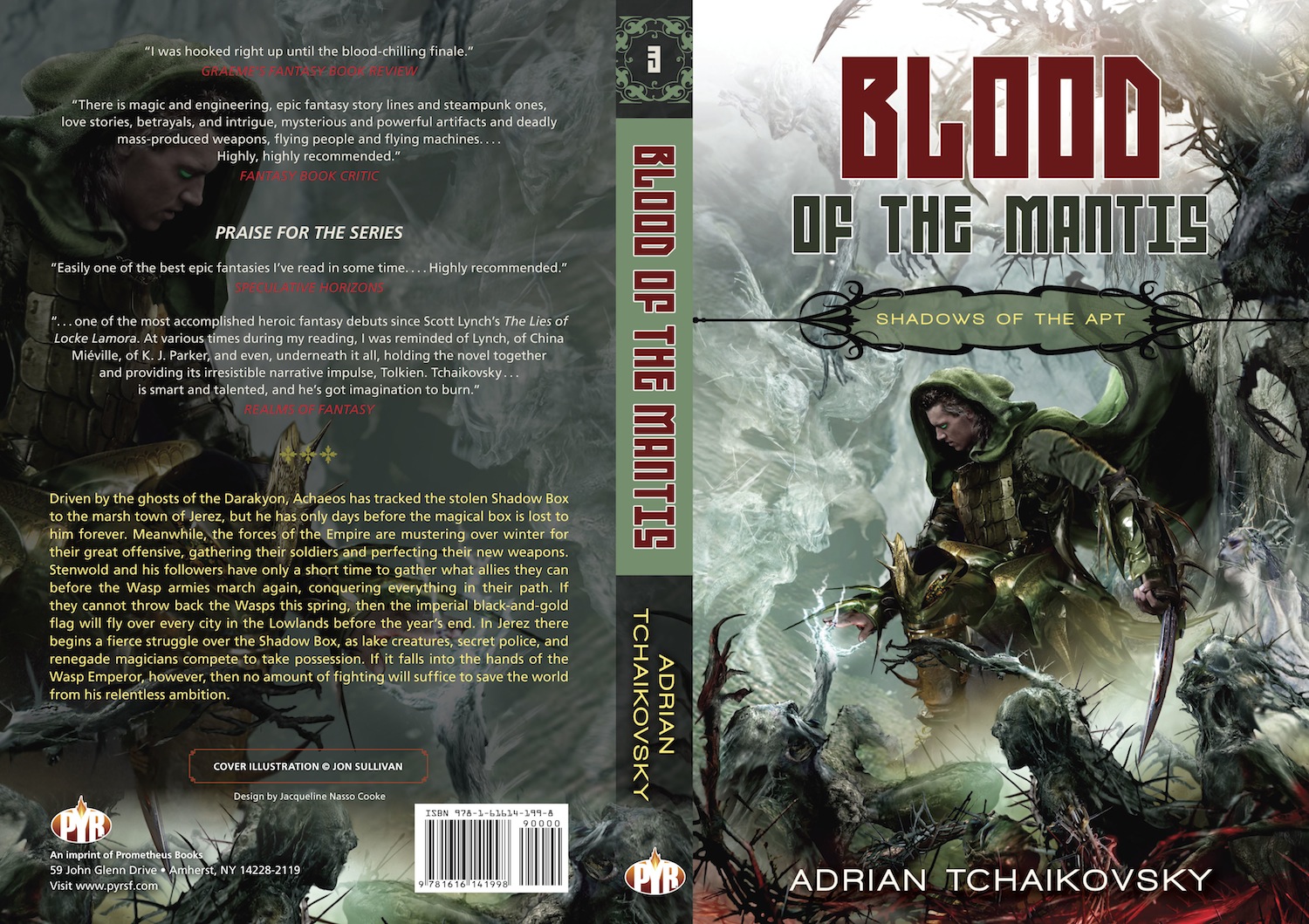 Buzzimage: Adrian Tchaikovsky - [Shadows of the Apt] Blood of the Mantis