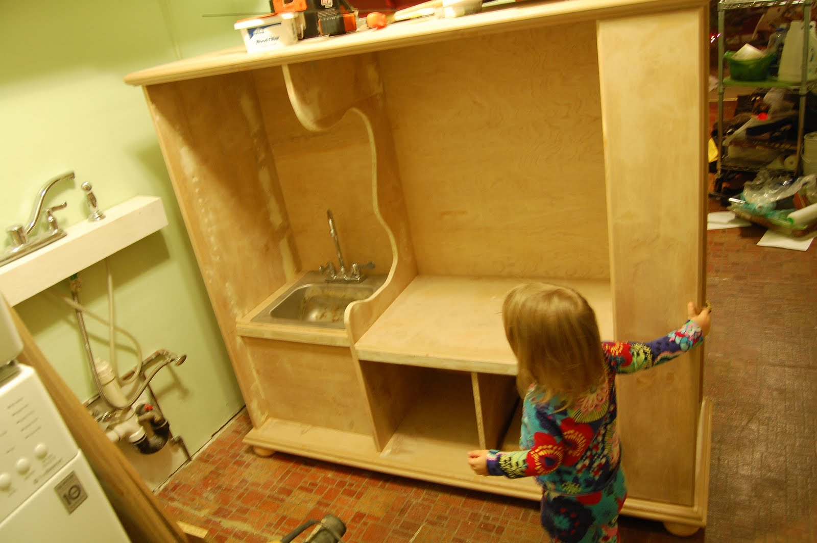 The Busy Bug Life: Bug's Repurposed Play Kitchen