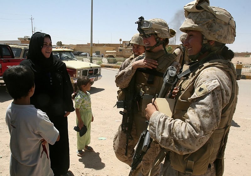 Maximizing Progress: Marine Lionesses ~ "Girls With Guns Get It" Article