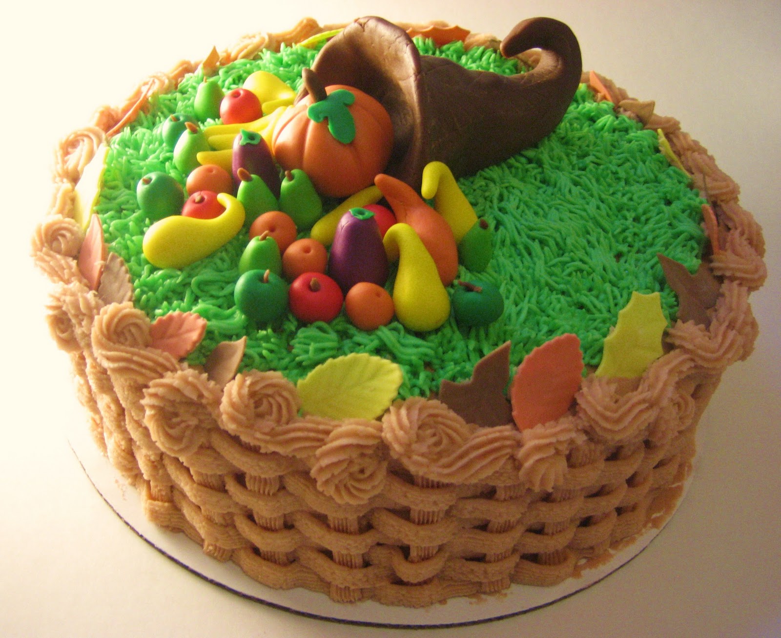 Striving for Confection Perfection: Harvest Cornucopia Cake