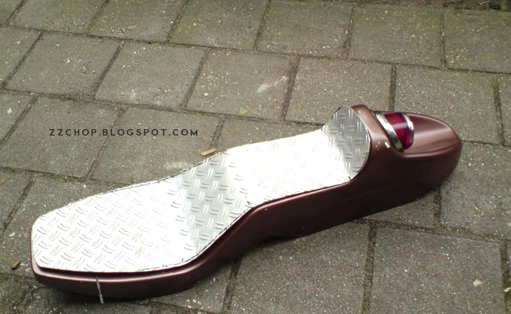 ZZ chop: Boat tail Superglide rear fender ***SOLD***