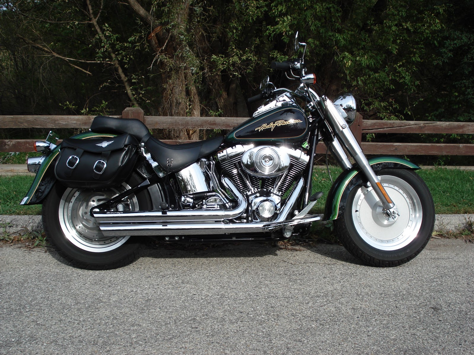 The Road To No Where: 2nd Harley. 2006 Fatboy.