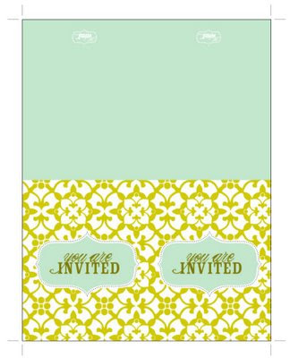 Invitation freebie | How About Orange