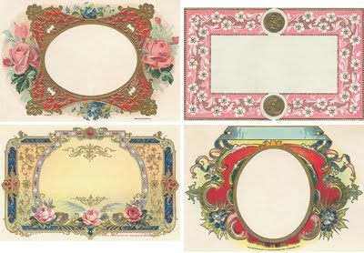 Vintage labels to fill out and print | Design Inspiration