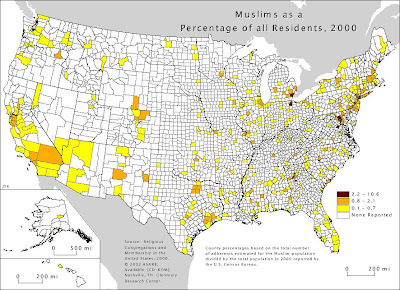 Michael Patrick Leahy: Distribution of the Muslim Population of the ...