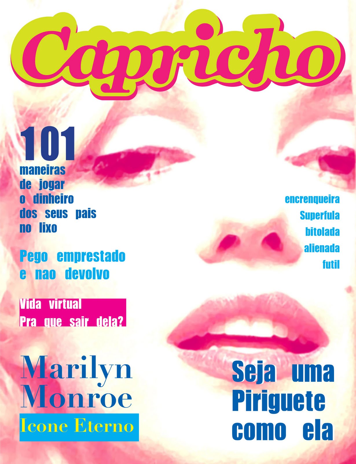 Capricho - Capa e Logotipo
