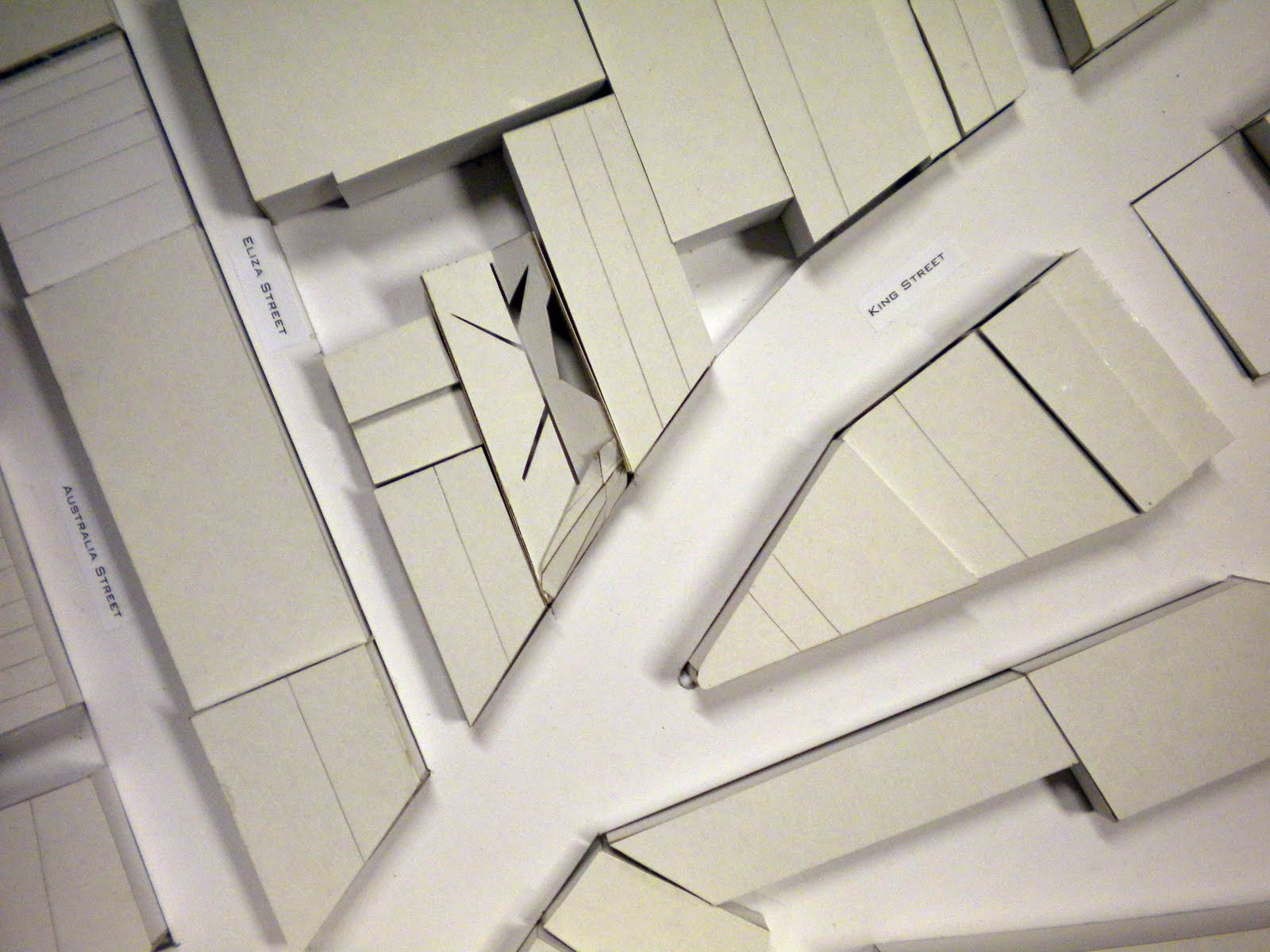 Architectural studies: Project 3 - Gallery - Massing Model