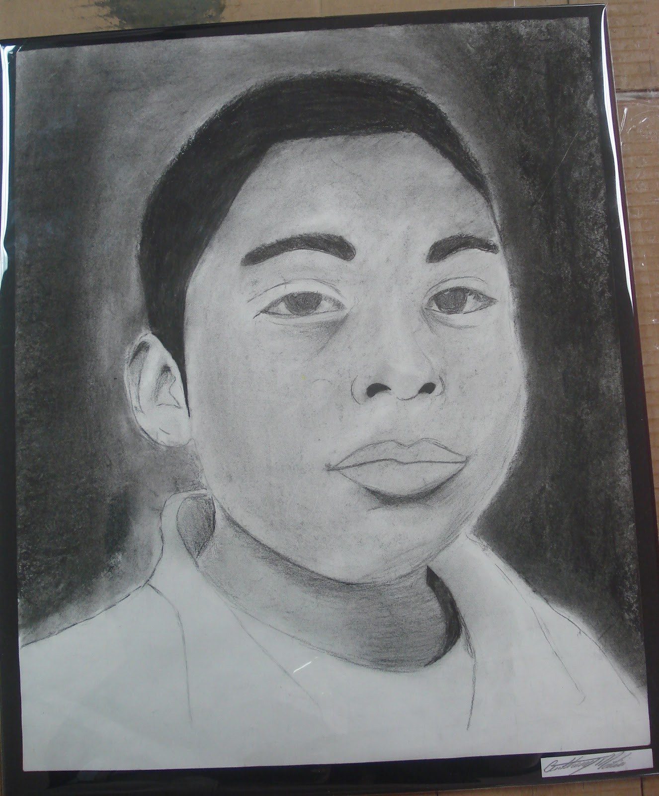 AllGoldEverythingArt: 8th Grade Self Portraits