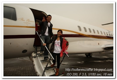 sultanmuzaffar: Ashraff Sinclair & Bunga Cinta Lestari Tiba Di Kuala ...