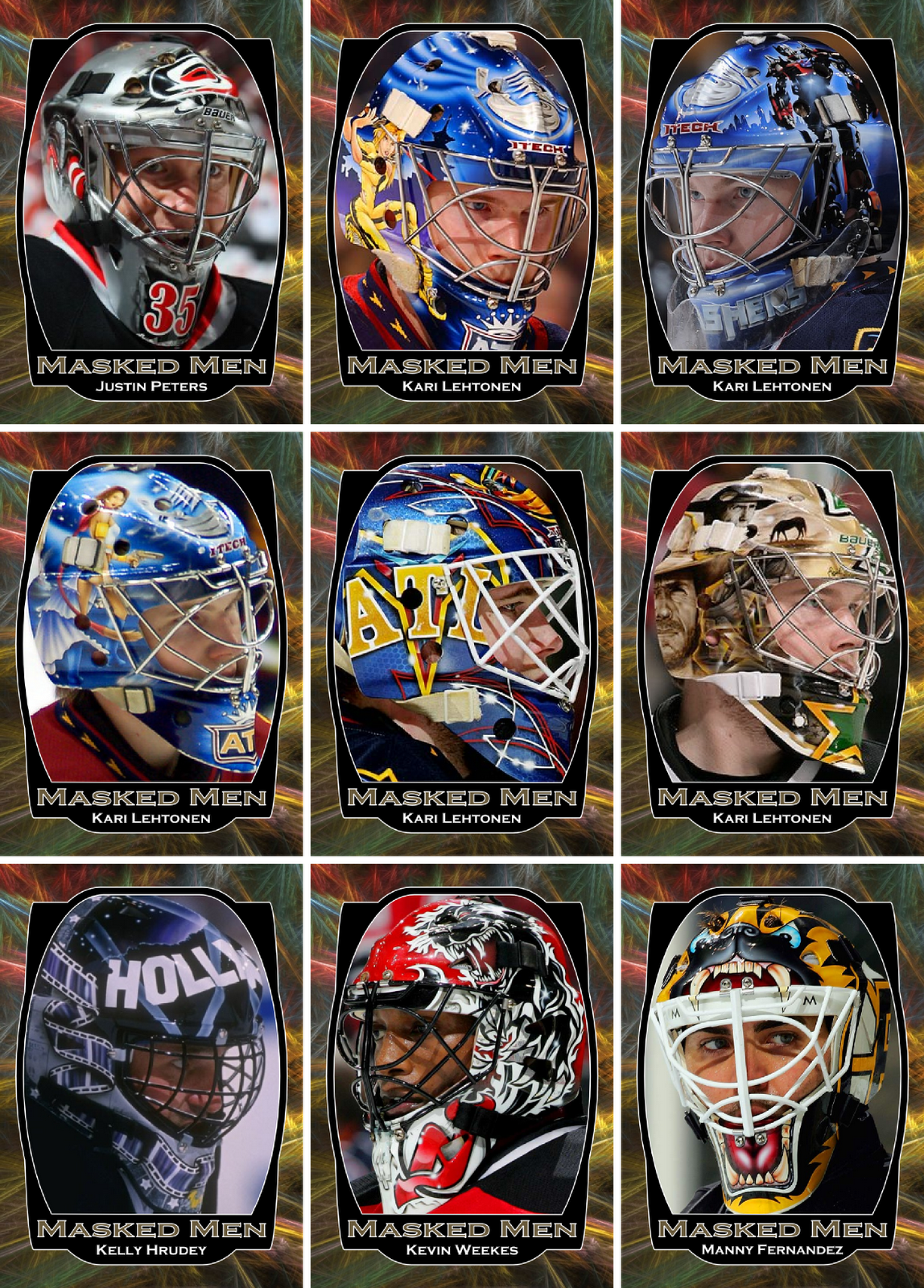 Card Boarded: Cardboard Creations: Masked Men Part II