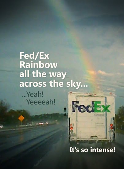 Parker Brand Consulting: The Winning "FedEx Rainbow" Captions... It's ...