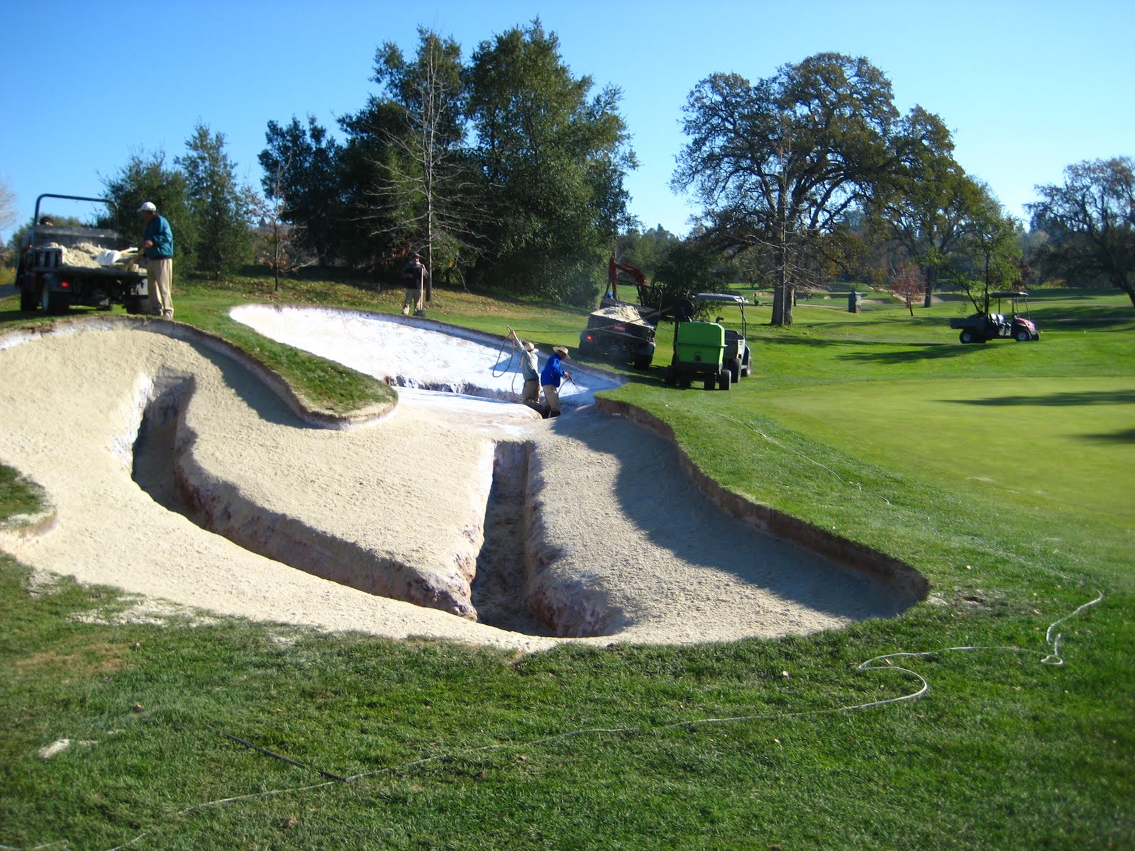 Granite Bay Golf Club Course Update: Back in the Bunkers