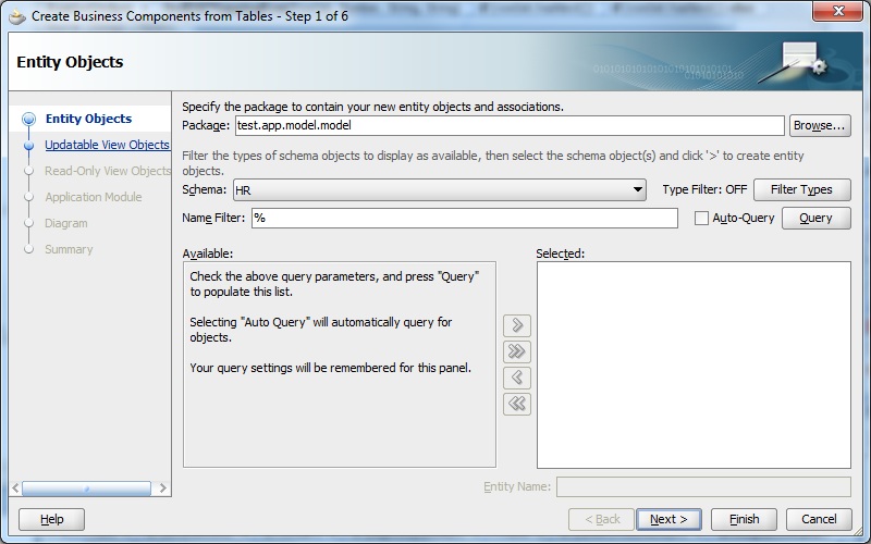 Framework / Middleware: JDeveloper - A Java Servlet by using ADF Model