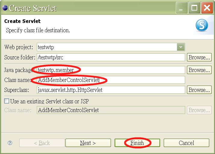 Cl 在eclipse 下以 Tomcat Server 進行 Mysql Database 存取之 Wtp Web Tools
